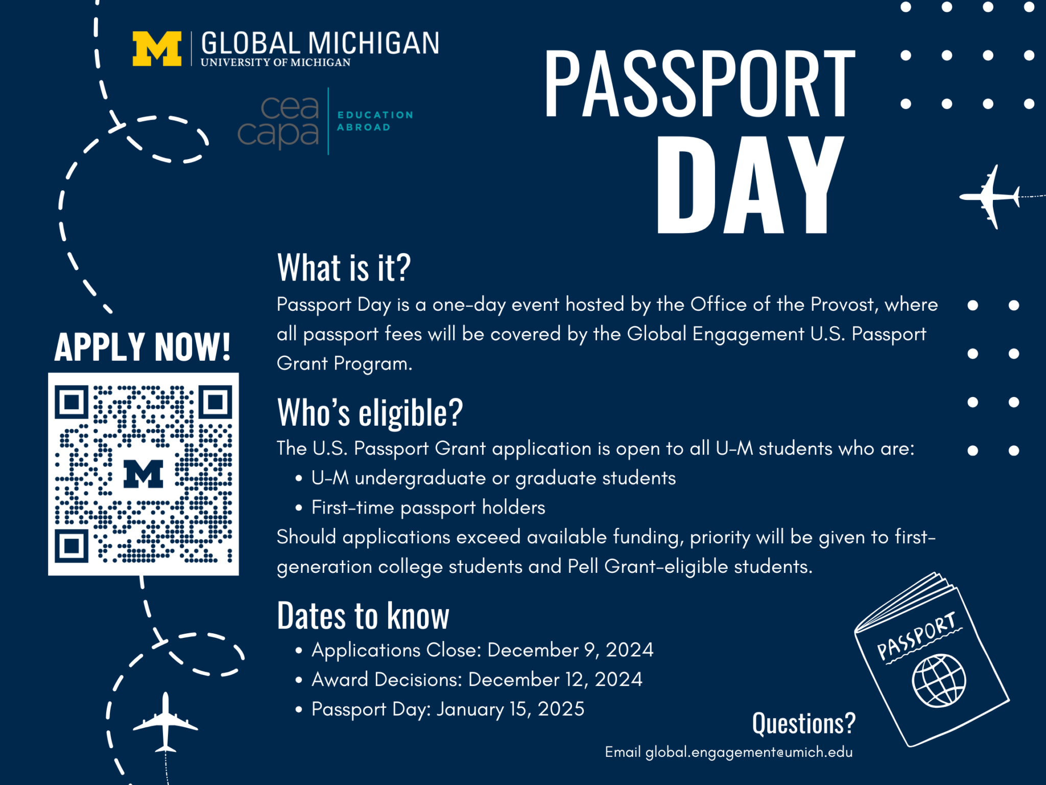 Passport Day 2024-2025 | Global Michigan